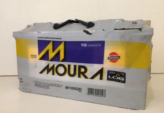 Bateria Moura M100QD - Ponto das Baterias - Criciúma / SC